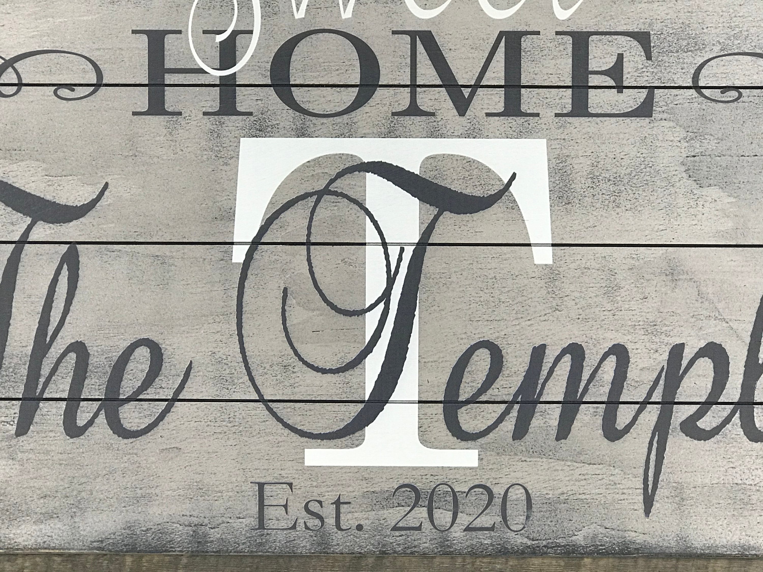Rustic Home Sign Home Sweet Home Sign Personalized Sign - Etsy