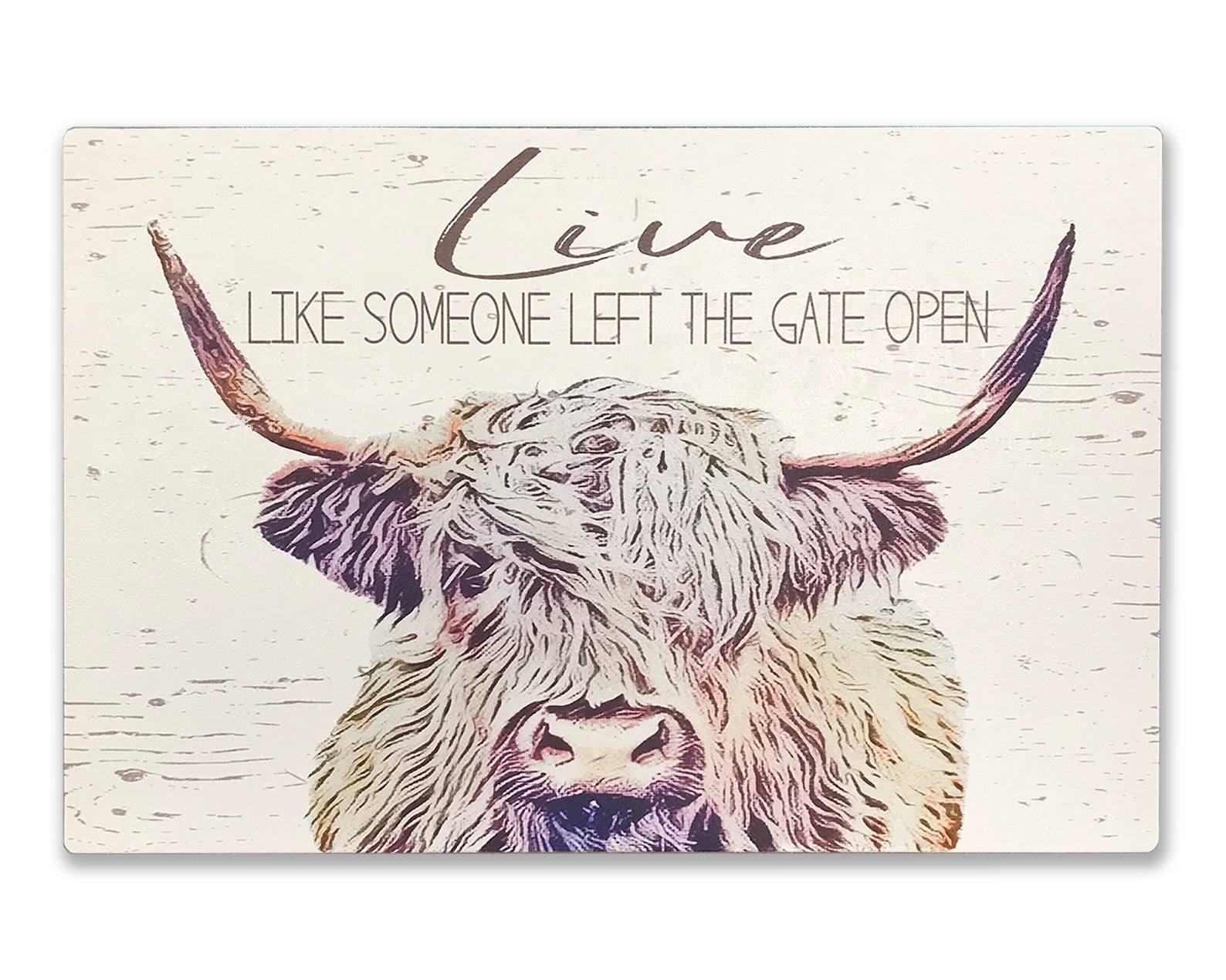 Farmhouse Wall Decor Cow Sign Farmhouse Sign Cow Decor Inspirational ...