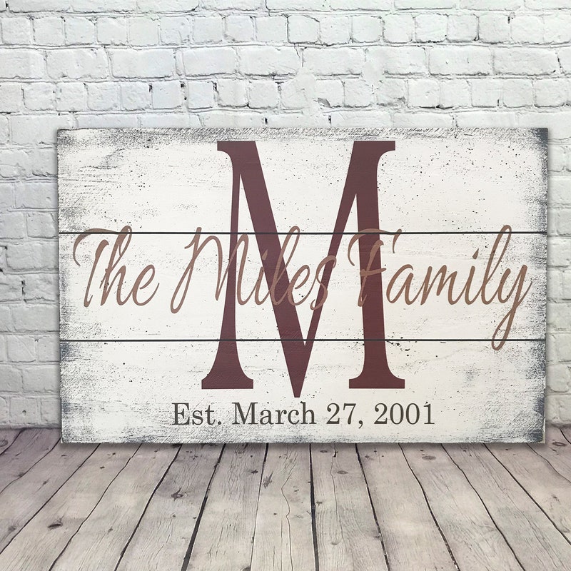 Country Chic Name Signs - Etsy