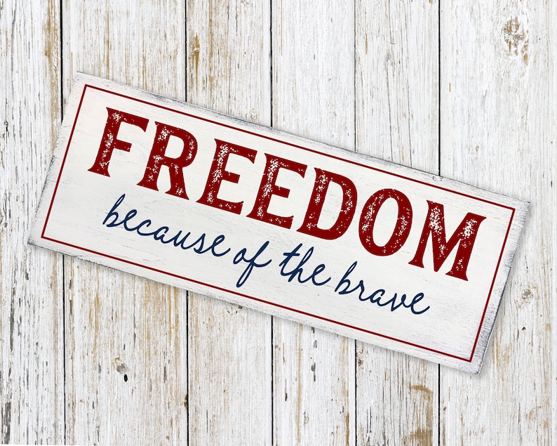 Americana Decor | Fourth of July Decor | Independence Day | Freedom ...