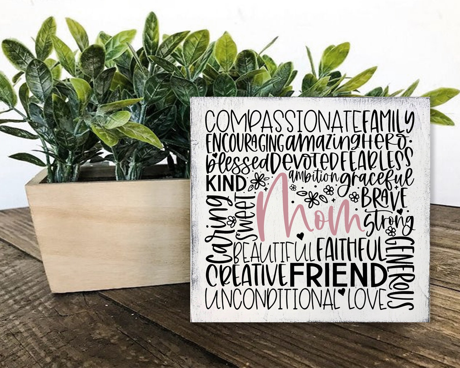 Mothers Day Gift for Mom Mom Subway Art Farmhouse Decor - Etsy