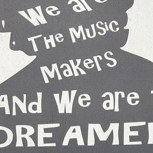 Boys Nursery Decor Girls Nursery Decor Willy Wonka We Are the Music ...