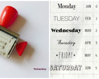 Name and date stamp | Etsy