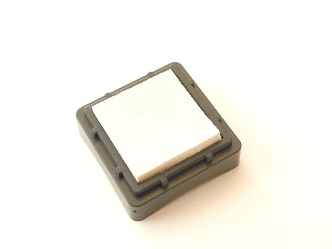 Ink Pad White White Pigment Stamp Pad - Etsy