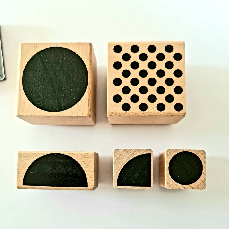 Circle Rubber Stamp - Etsy