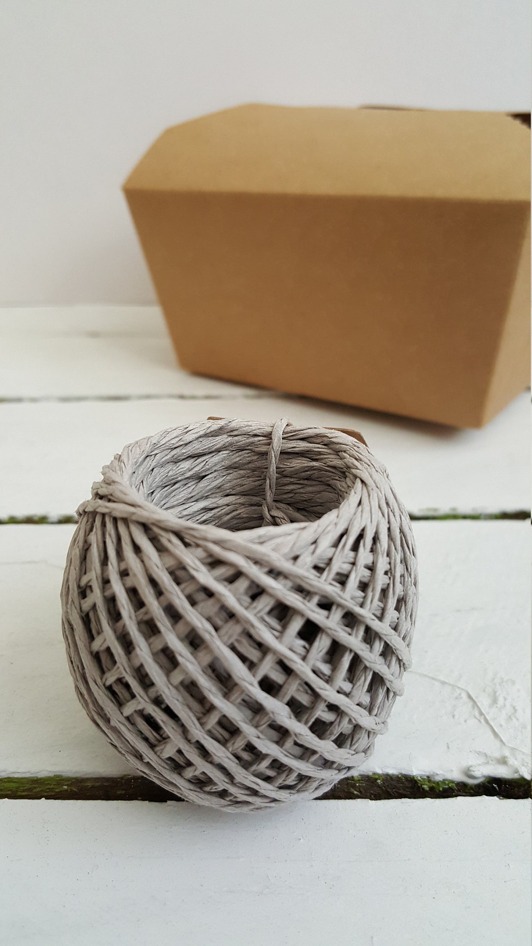 Paper String Paper String Gray Gray - Etsy