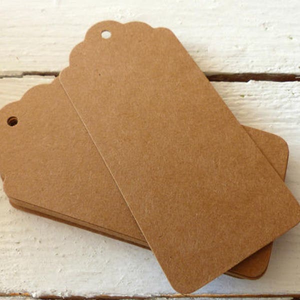 Brown Kraft Tags - Etsy