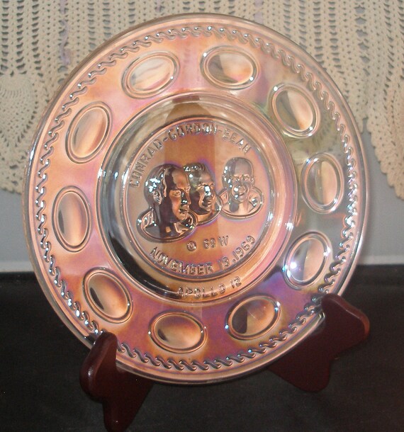 Beautiful APOLLO Commemorative PLATE 12 by WHEATON | Etsy
