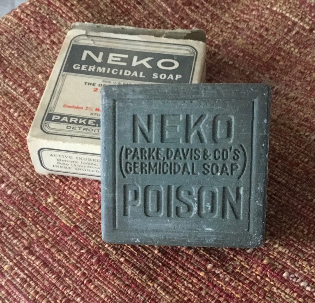 ANTIQUE NEKO Germicidal SOAP in Original Box - Etsy
