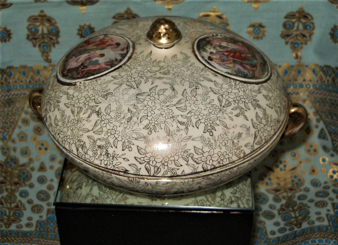 Beautiful EMPIRE WARE Covered Dish/made in ENGLAND | Etsy