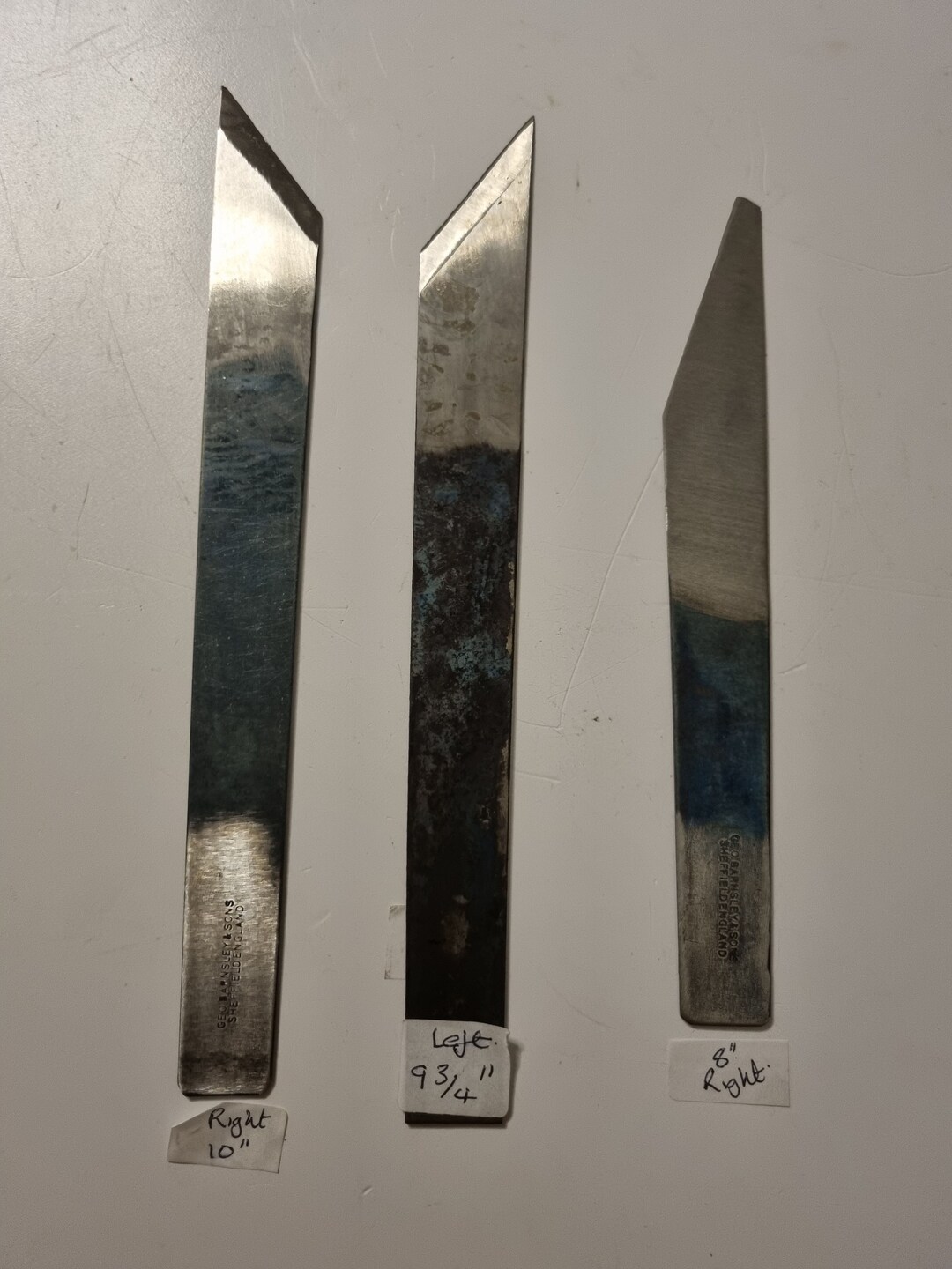 Vintage Cobblers and Shoemakers George Barnsley 8 Inch Flat Steel ...