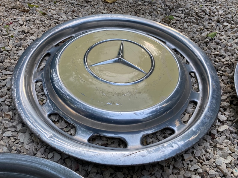 6 Mercedes-benz Vintage Wheel Covers hubcaps - Etsy