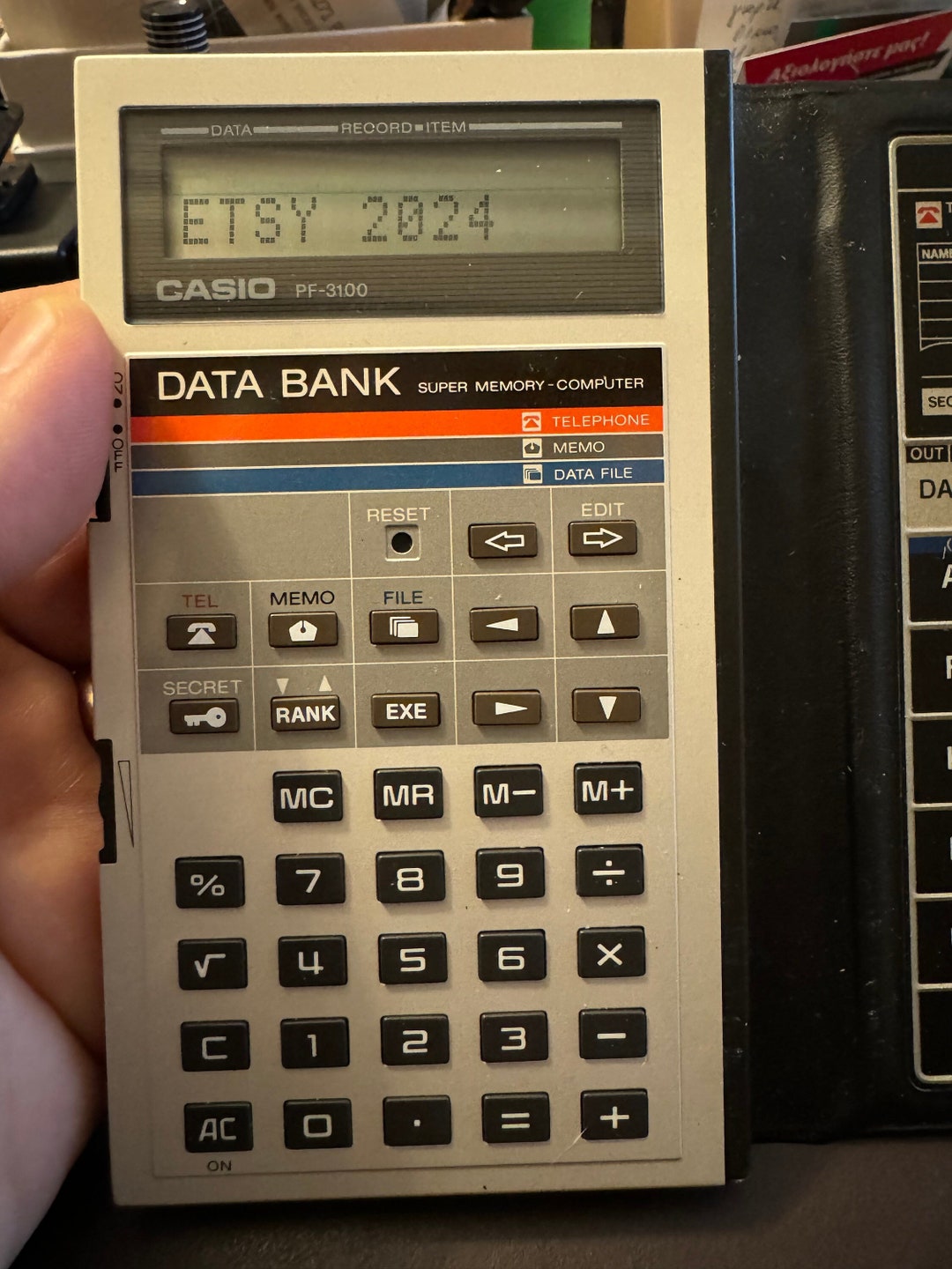 CASIO PF-3100 Data Bank NOS - Etsy