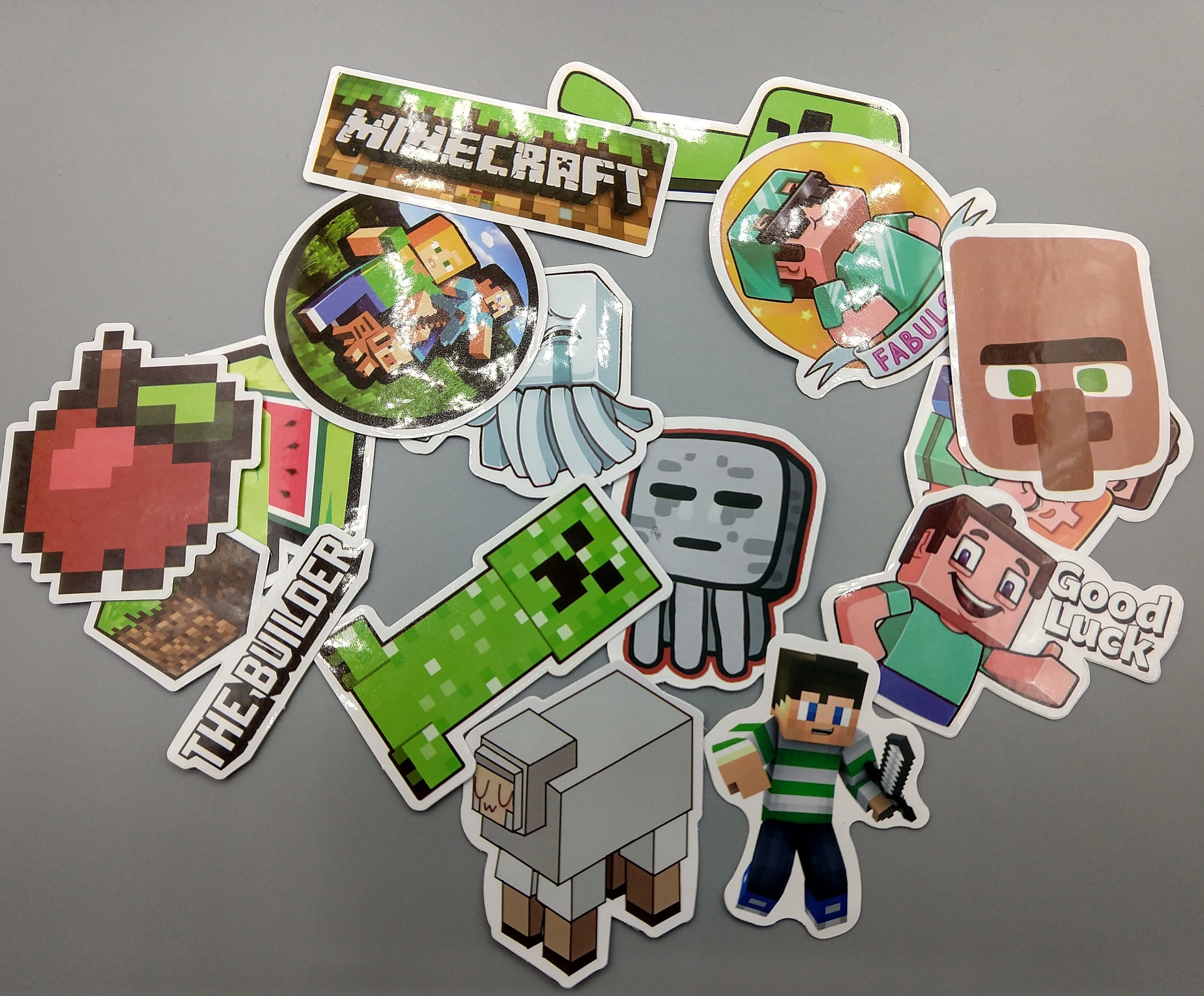 Minecraft Lanyard Inspired Party Favors - Etsy