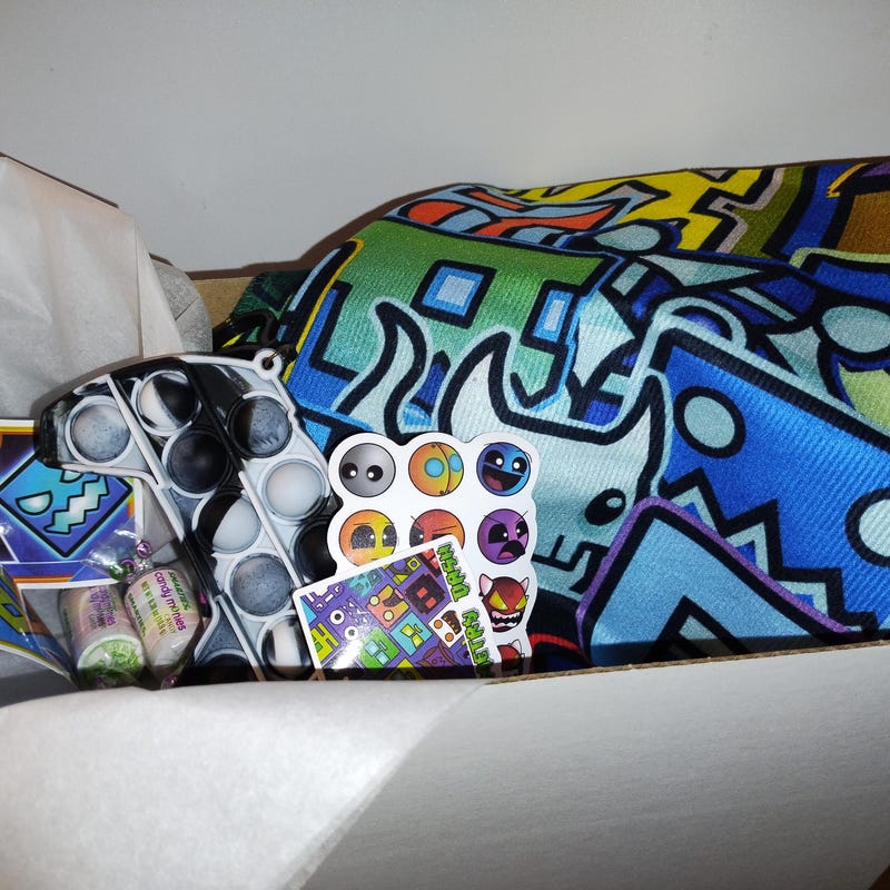 Geometry Dash Plush Toy - Etsy