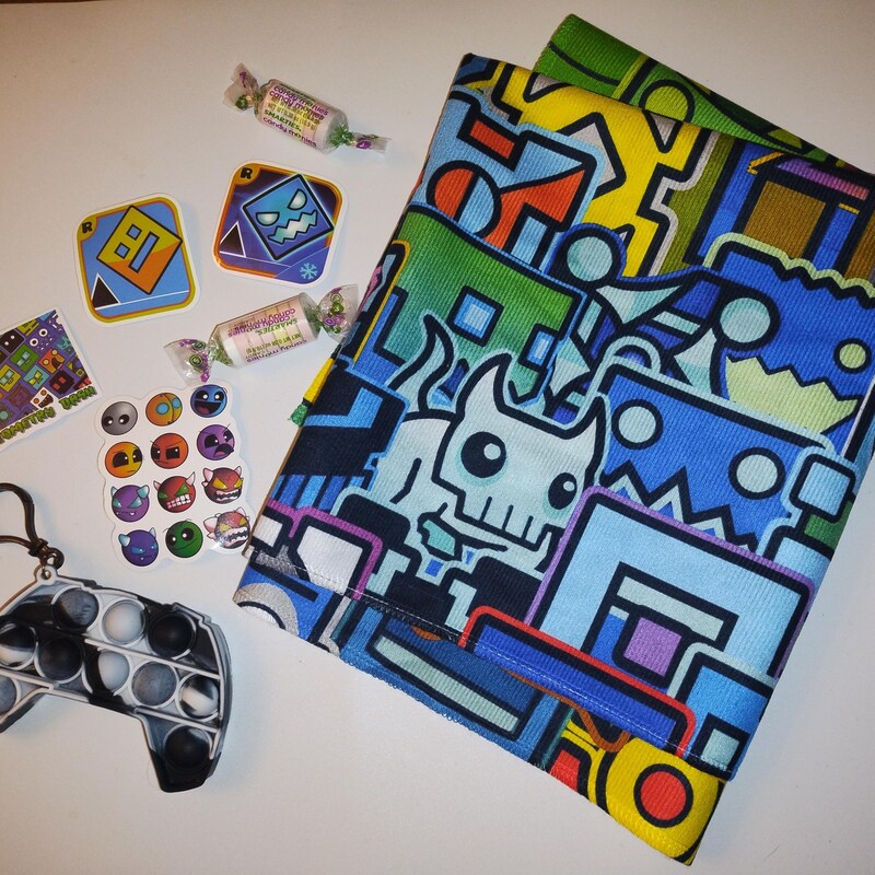 Geometry Dash Plush Toy - Etsy