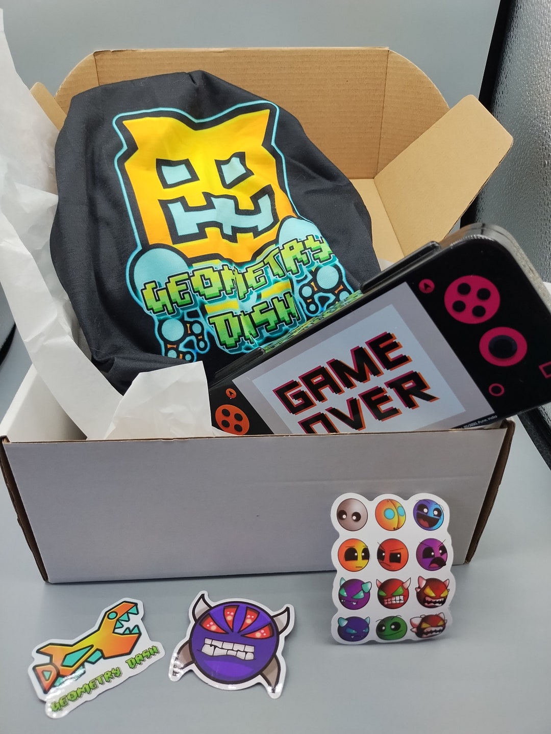 Geometry Dash Inspired Gift to Go - Etsy