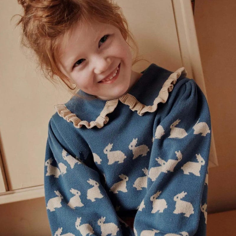 Rabbit Sweater - Etsy