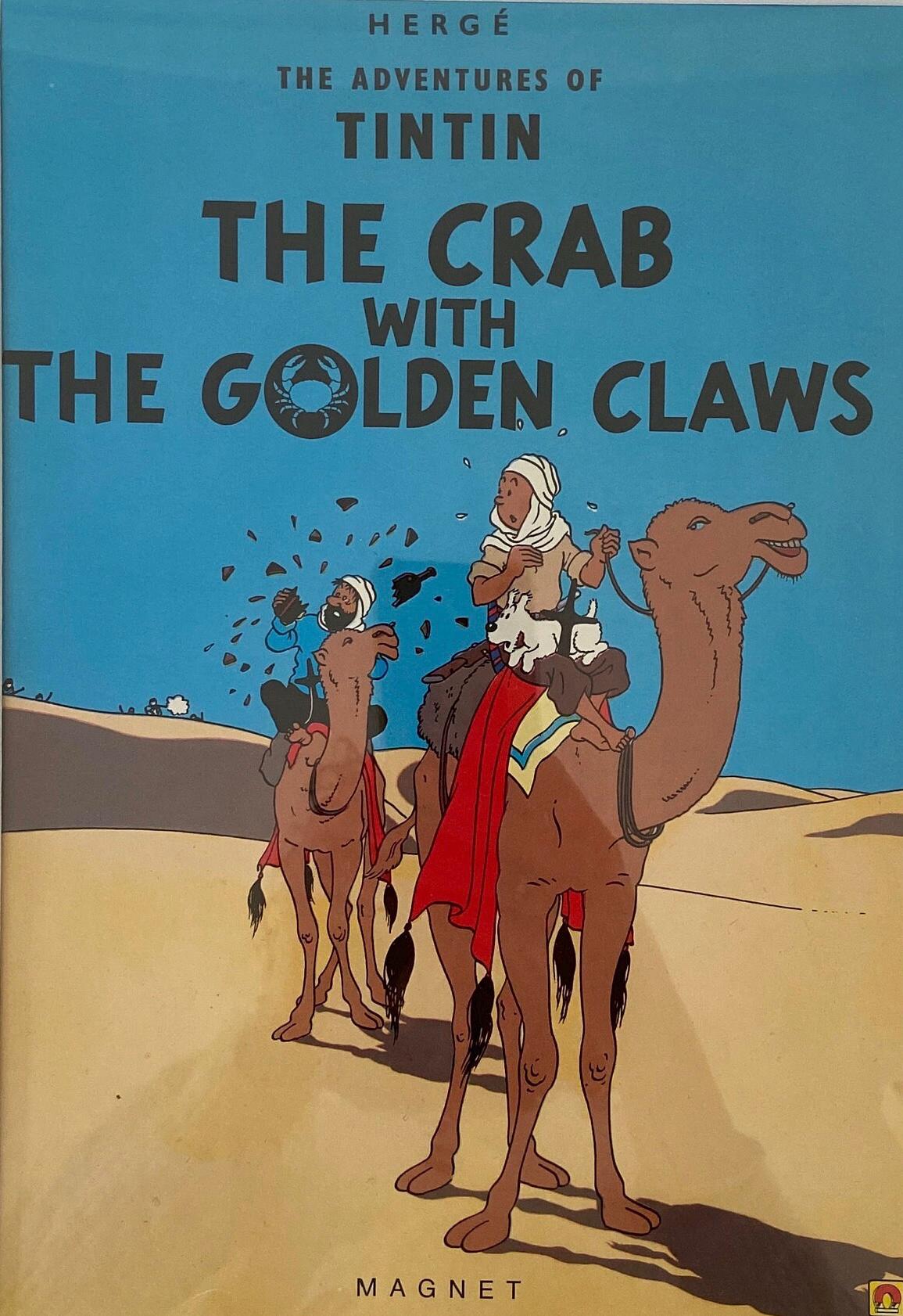 Tintin Wall Art Framed or Unframed, Print of the Crab With the Golden ...