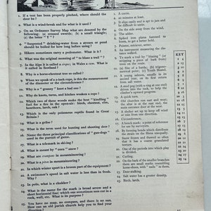 Vintage TV Quiz Book - First Edition 1959 - 1500 Questions on 60 ...