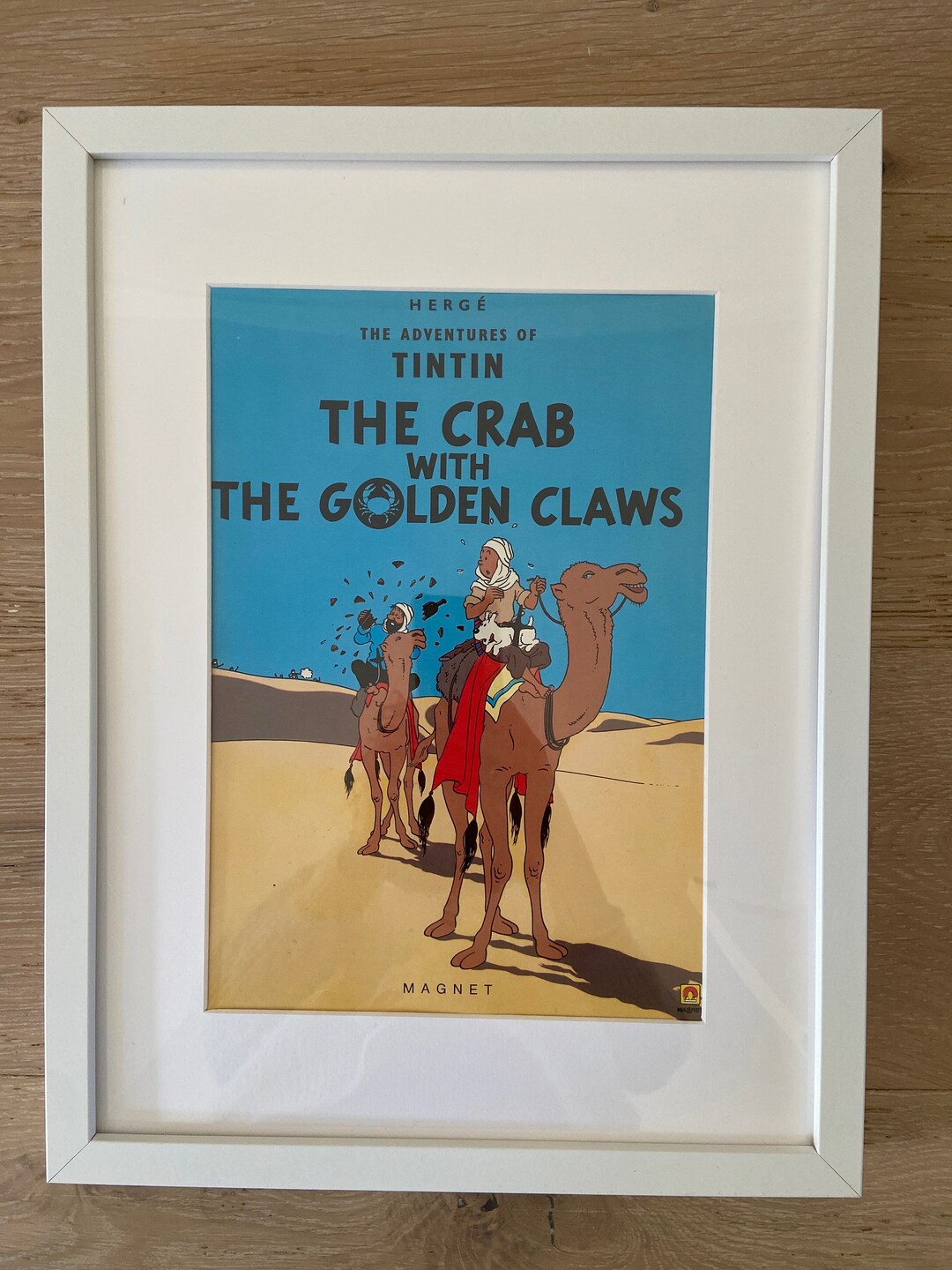 Framed Tintin Wall Art Magazine Decor Childrens Bedroom Kids - Etsy