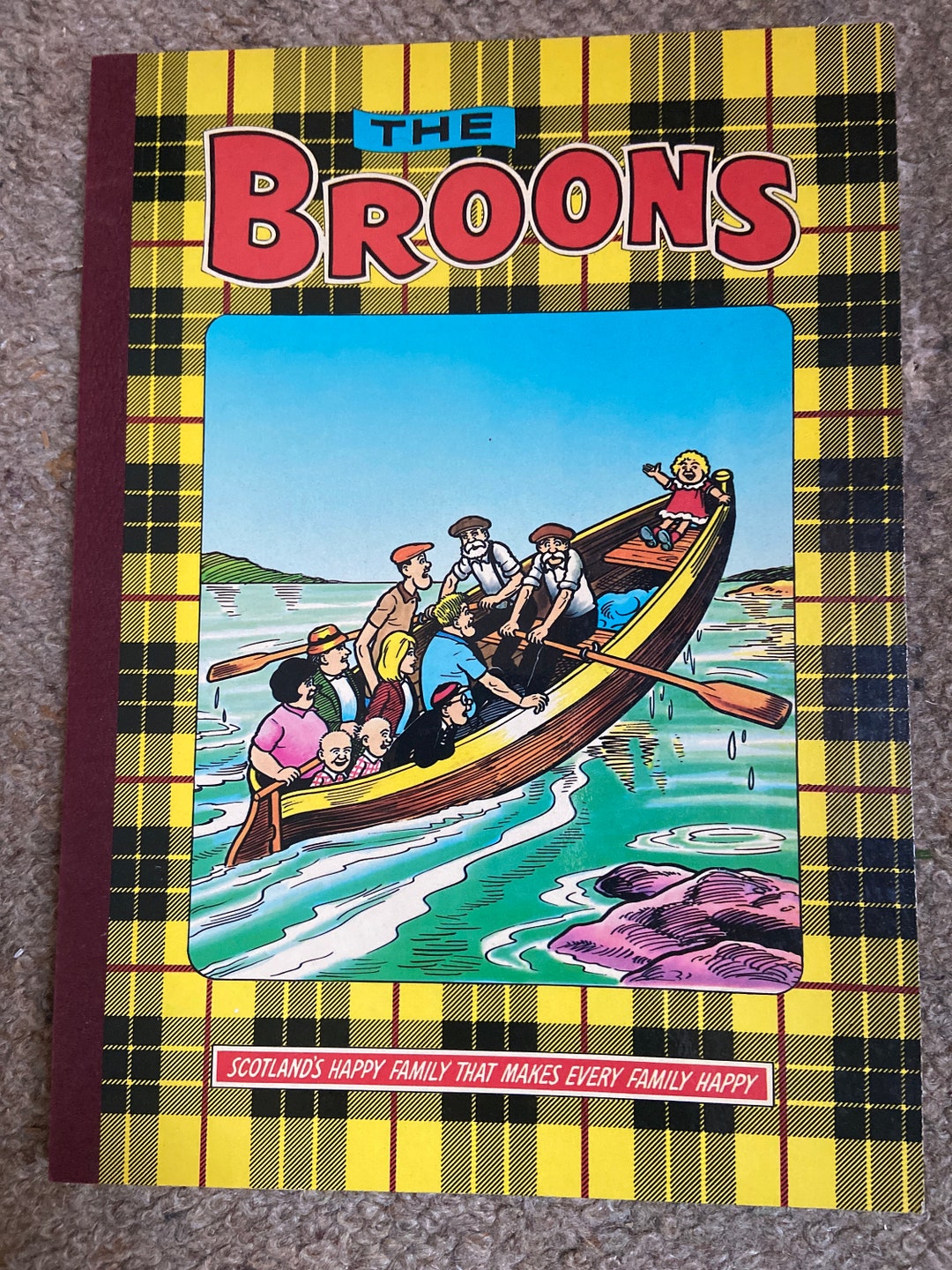 The Broons First Edition 1983 Annual, by D C Thompson. Scotland's Happy ...