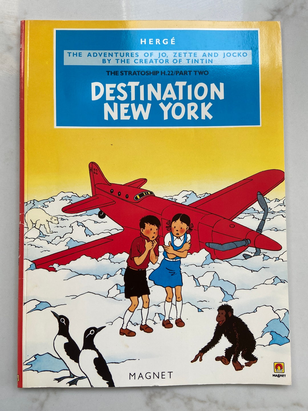 Destination New York Tintin Magazine, by Herge, Tintin Collectors ...