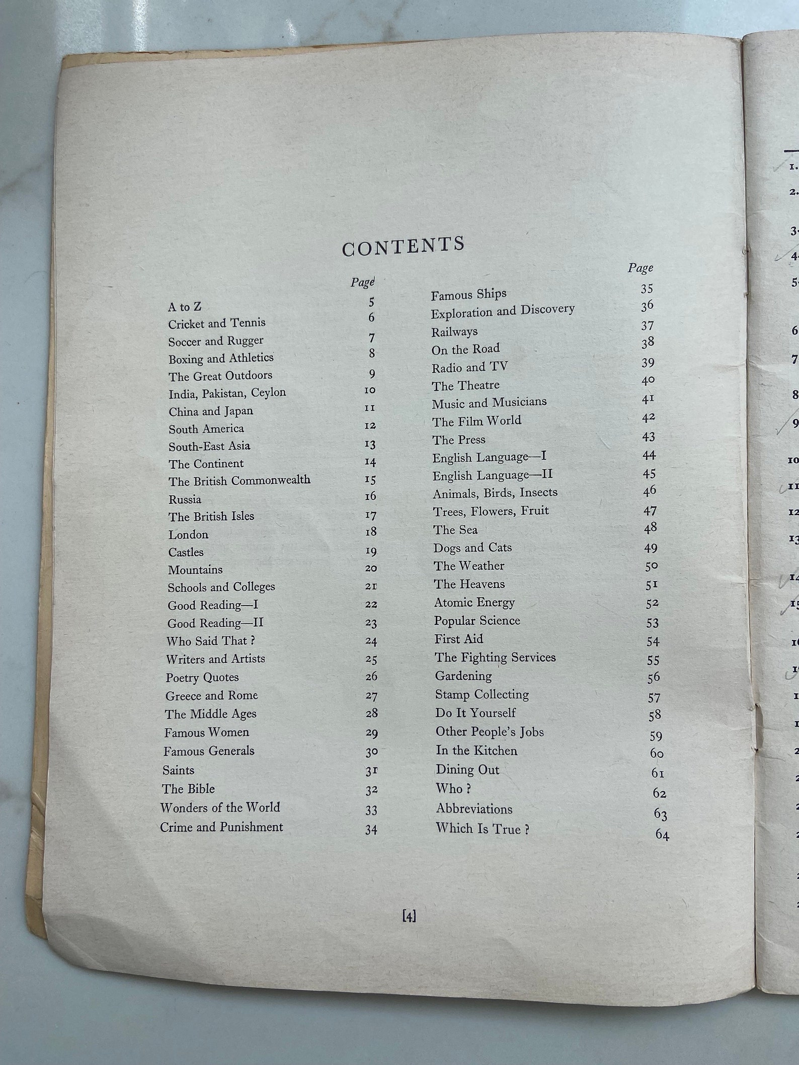 Vintage TV Quiz Book - First Edition 1959 - 1500 Questions on 60 ...
