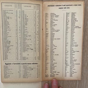 Vintage Map of Italy, Carte D'italia. Map Wall Art. Firenze. Lovely ...