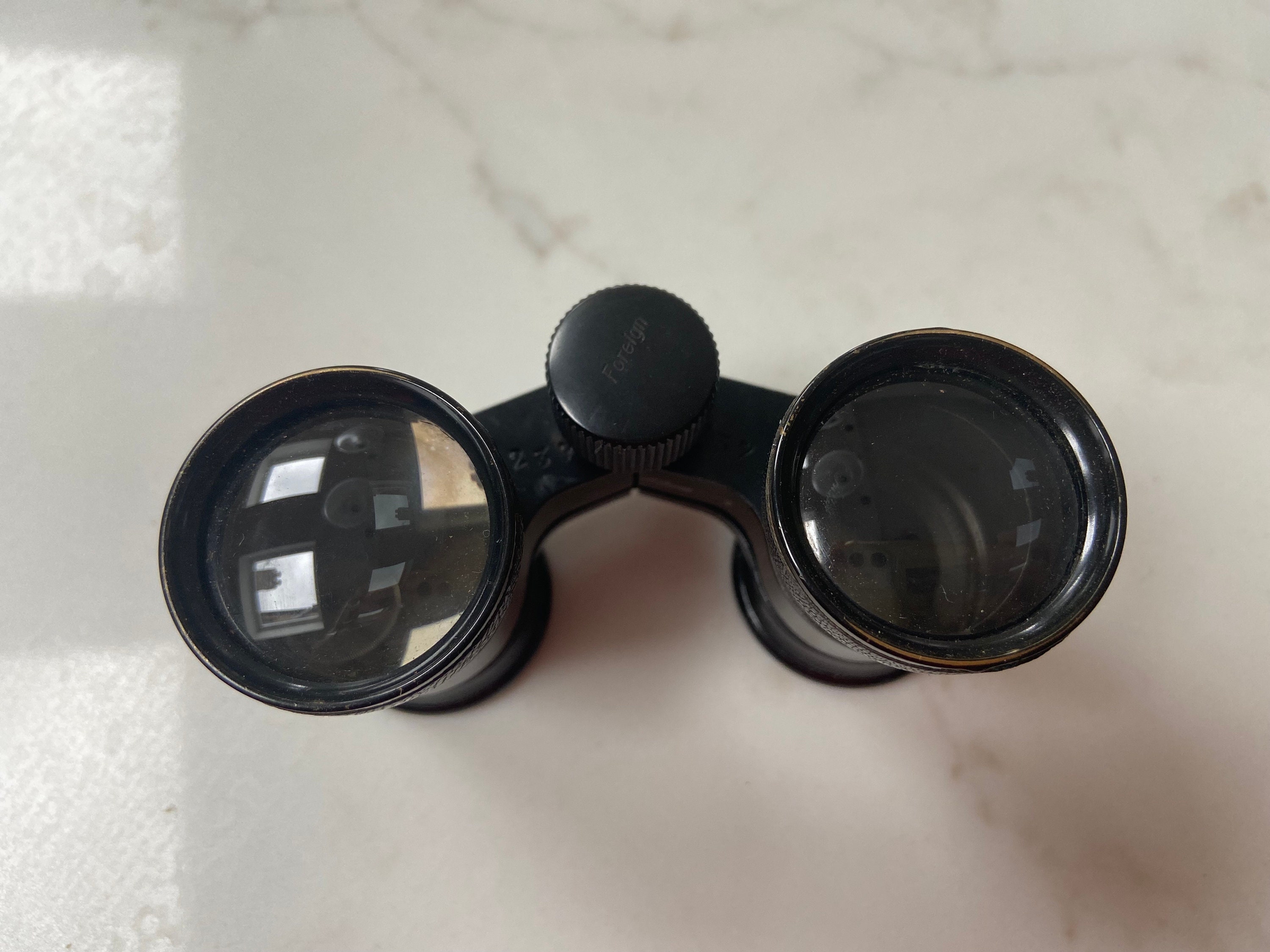 Vintage Compact Pocket Opera Glasses Binoculars in Brown Leather Case ...