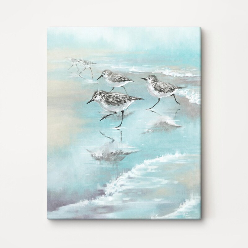 Sandpiper Painting - Etsy