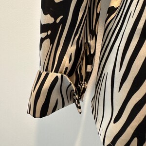 NEW Basler Horst Basler Vintage Tiger Print Blouse - Etsy