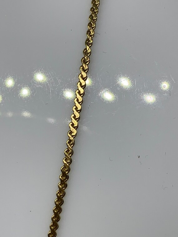 Avon Vintage Elegant Gold Ruby Chain Necklace | Vinta… - Gem