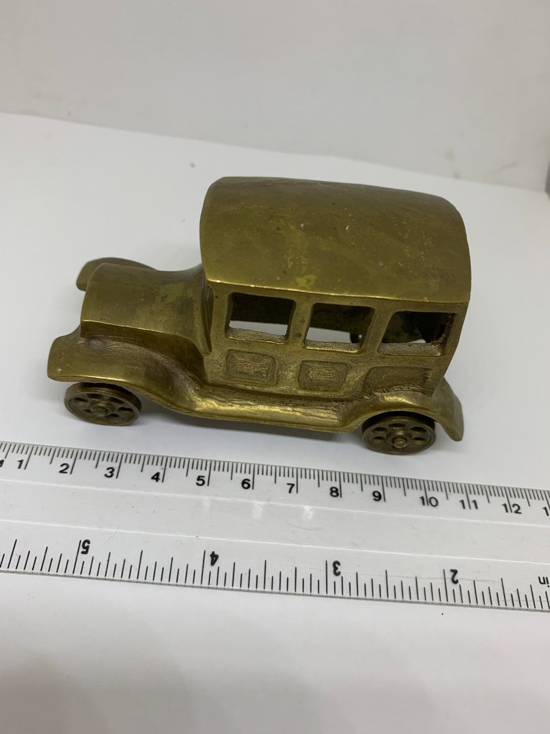 Vintage Solid Brass Ford Model T Car Brass Figurines - Etsy