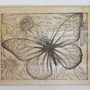 Choose XL Large Peddler's Pack Background Rubber Stamp Tulip Hydrangea ...