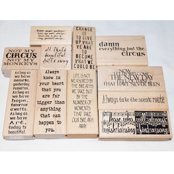 Funny Rubber Stamp - Etsy