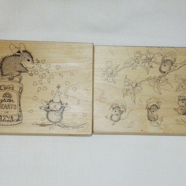 Mouse Rubber Stamp - Etsy