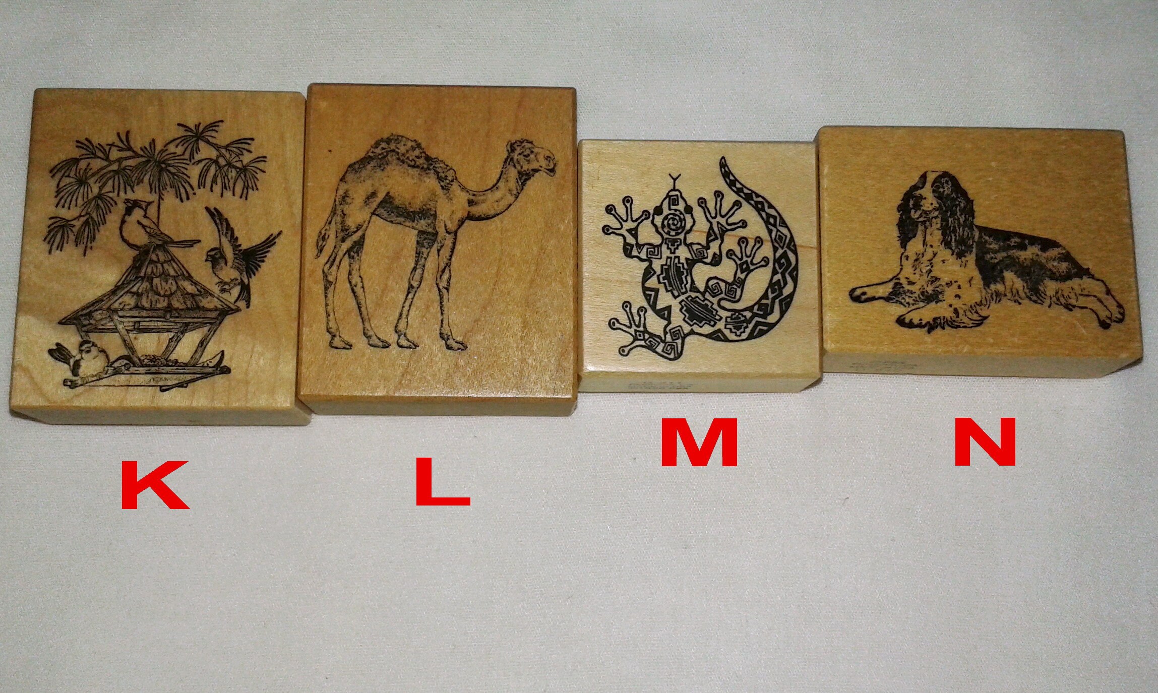 Choose PSX Small Animal Rubber Stamp Kitty Cat Bird Camel | Etsy