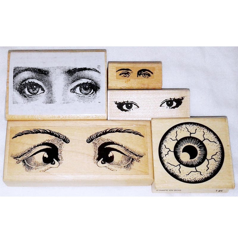 Eye Rubber Stamp - Etsy