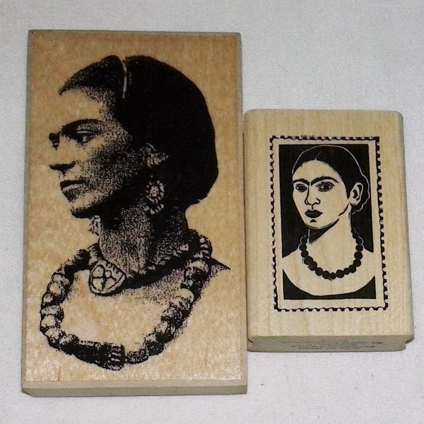 Frida Rubber Stamp - Etsy