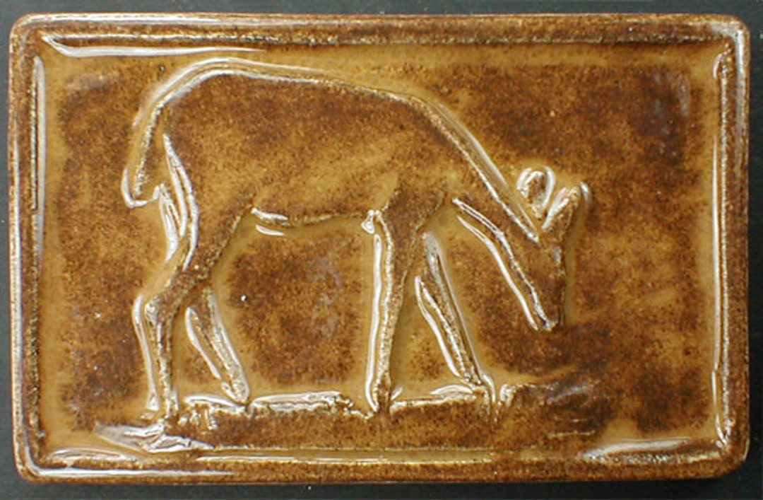 Deer Tile, 4x6, Animal Art, Backsplash Tile, Accent Tile, Relief Tile ...