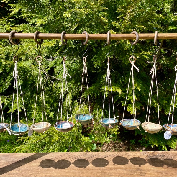 Ceramic Hanging Planter - Etsy