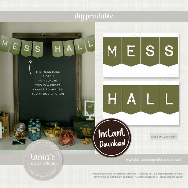 Army Mess Hall - Etsy