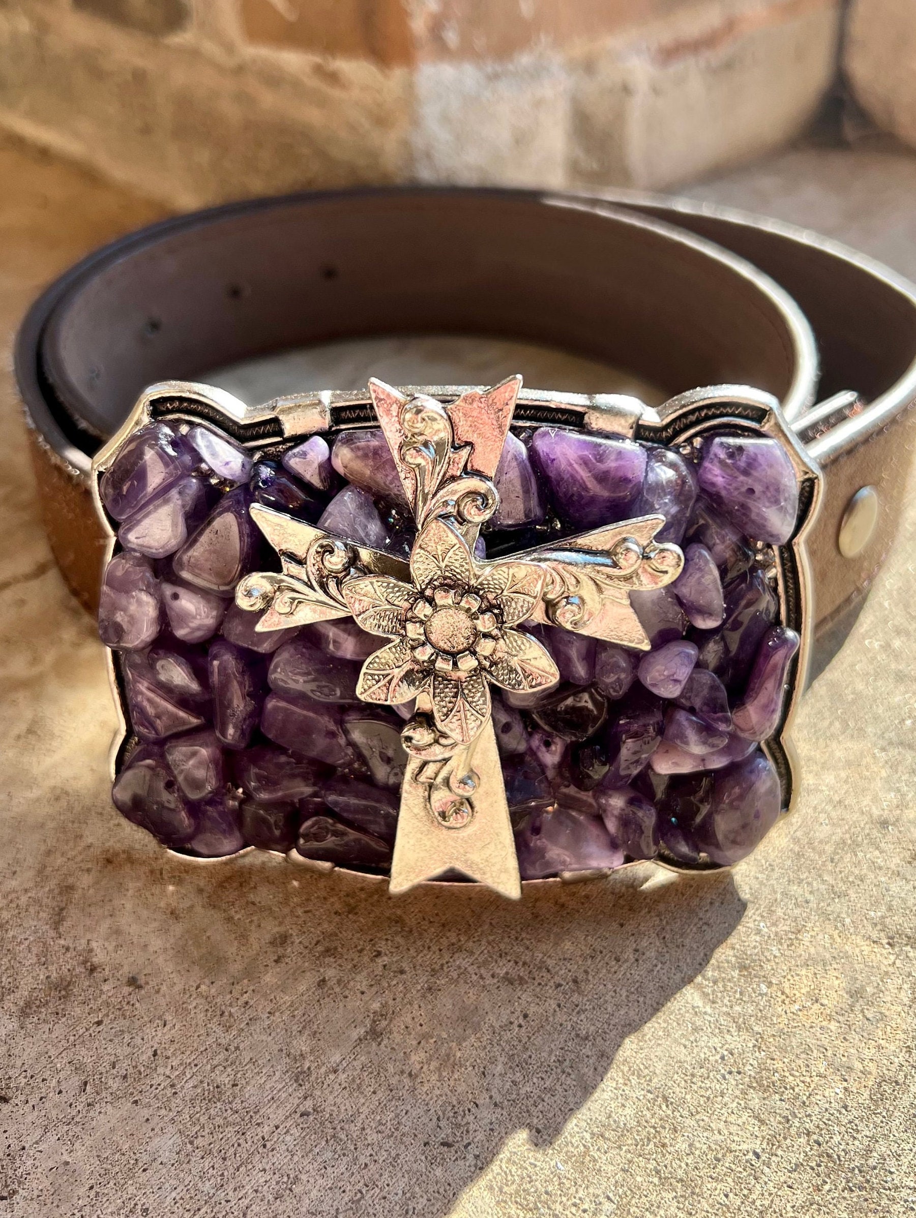 Western Belt Buckle Cross Belt Buckle Silver Belt Buckle 4H Belt Buckle ...