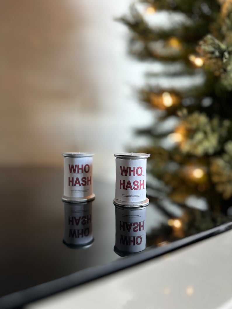 Can of Who Hash Grinch Christmas Tree Ornament - Etsy