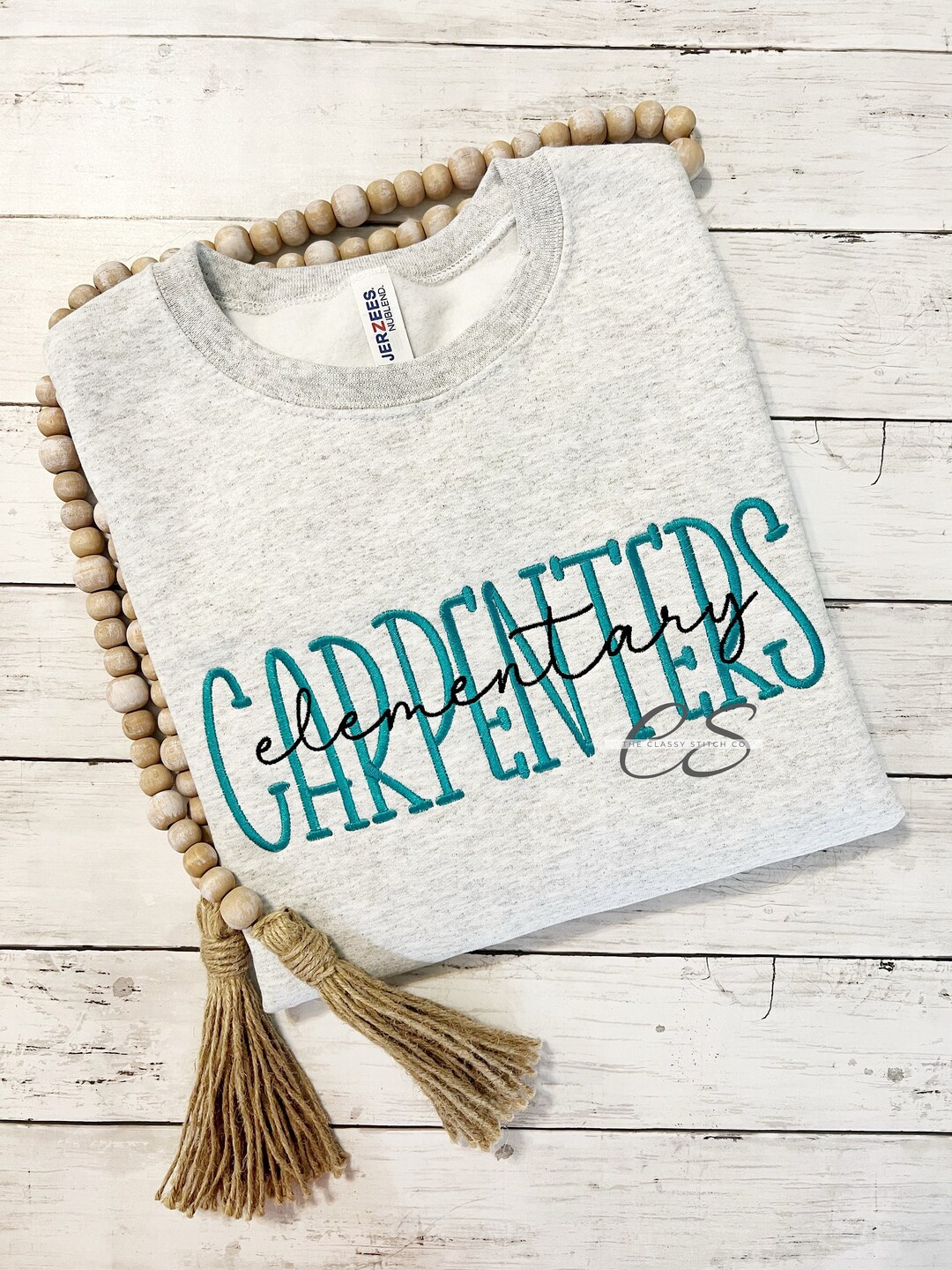 Embroidered School Spirit Shirt Custom Teacher Shirt School Mascot ...