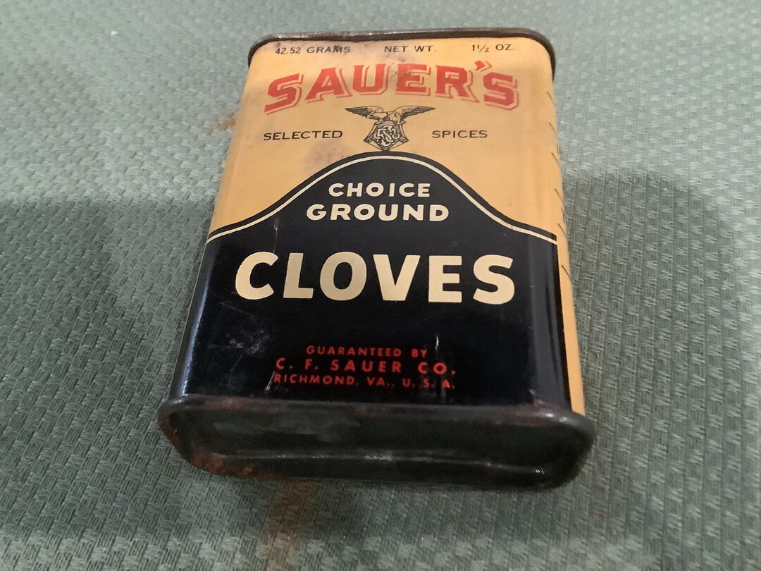 Sauer’s Select Spices Choice Cloves Tin - Etsy