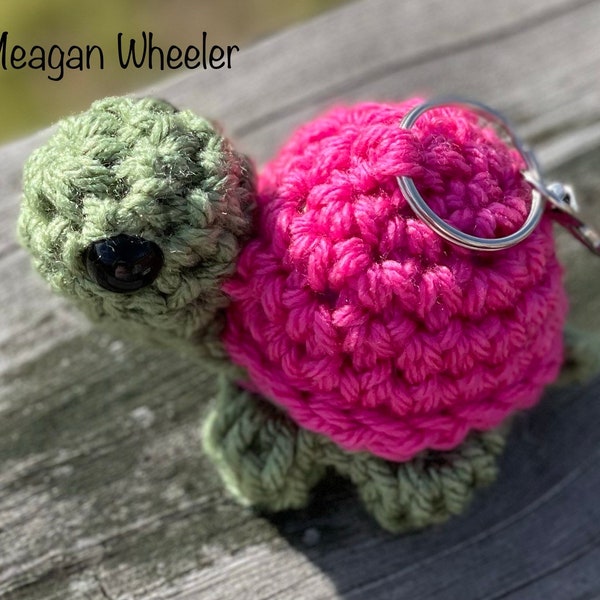 Turtle Keychain - Etsy