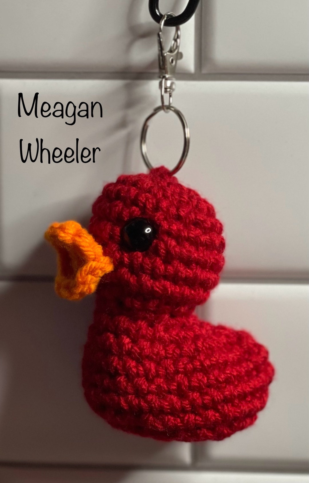 Rubber Duck Key Chain, Rubber Duck Accessory, Duck Key Chain - Etsy