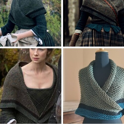Claire Wrap-around Shawl Outlander Inspired made to Order - Etsy
